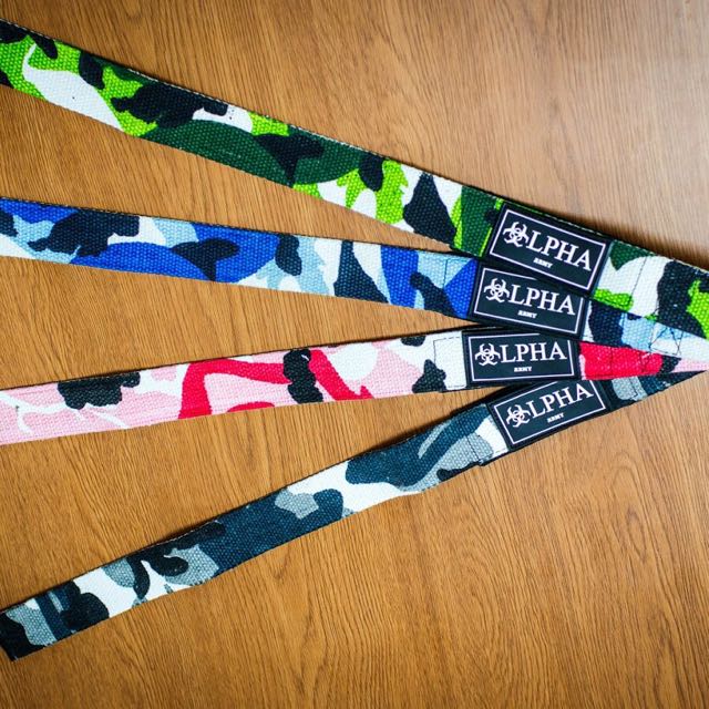 ALPHA Army Lifting Straps, Sports Equipment, Exercise & Fitness, Toning ...