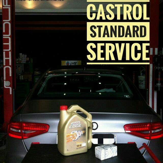 AUDI: Castrol Edge Titanium Standard 10k Service package, Car ...