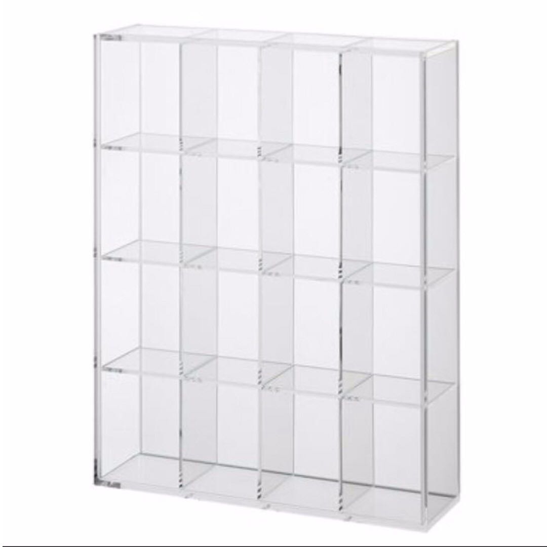 Authentic Muji Acrylic Display Case Collection Box 4 x 4, Furniture ...