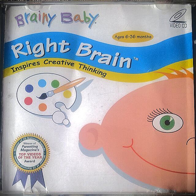 Brainy Baby Right Brain, Babies & Kids, Nursing & Feeding, Weaning ...