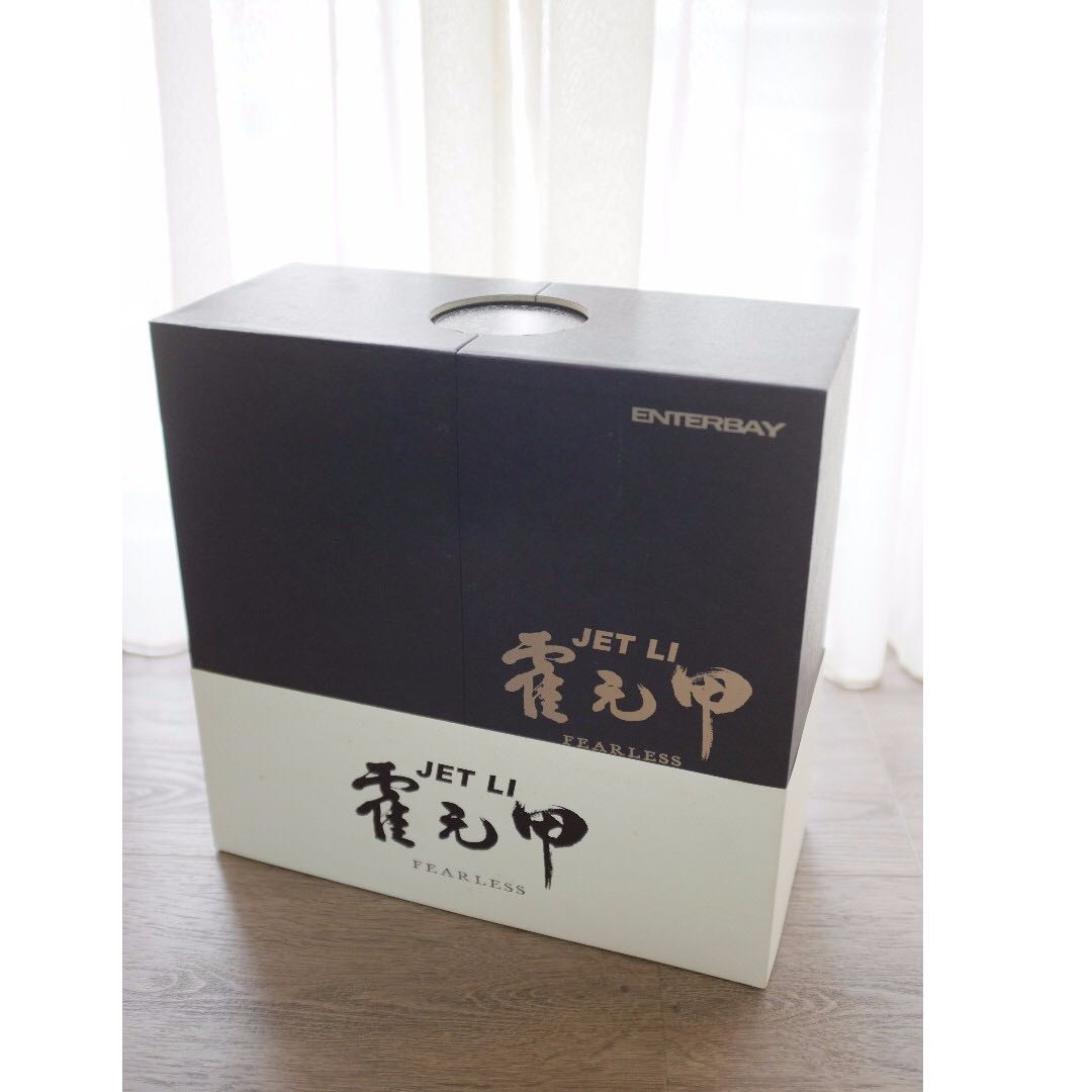 Enterbay 1/6 Scale Real Masterpiece Fearless Jet Li Figure, Hobbies ...