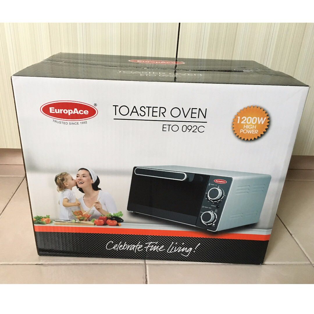 EuropAce TOASTER OVEN, TV & Home Appliances, Kitchen Appliances, Ovens ...