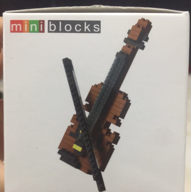LIMITED EDITION MINI VIOLIN NANOBLOCK , Hobbies & Toys, Toys & Games on ...