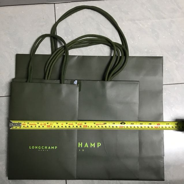 Longchamp Paper Bag, Everything Else, Others on Carousell