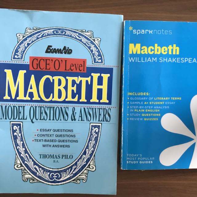 Macbeth reference, Hobbies & Toys, Books & Magazines, Textbooks on ...