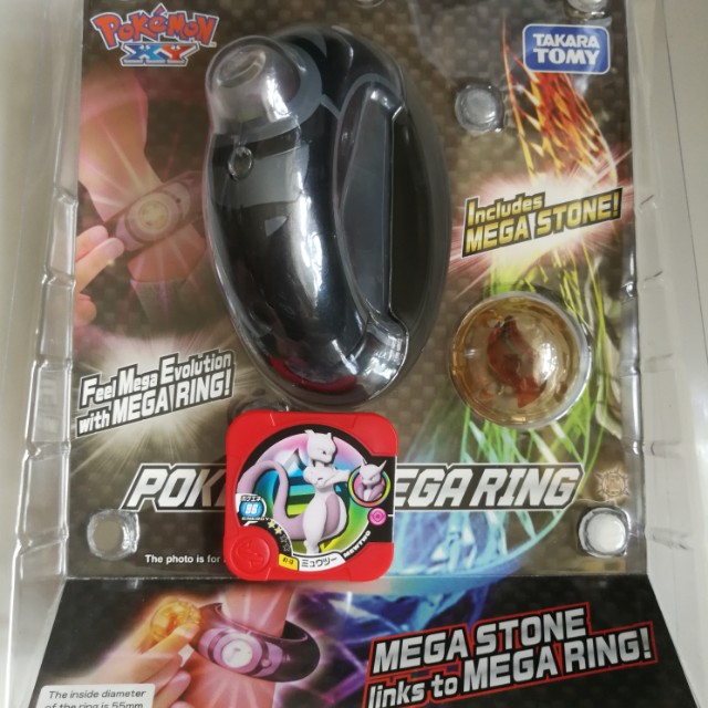 Pokemon Mega Ring (free one 2* Mega tretta), Hobbies & Toys, Toys ...