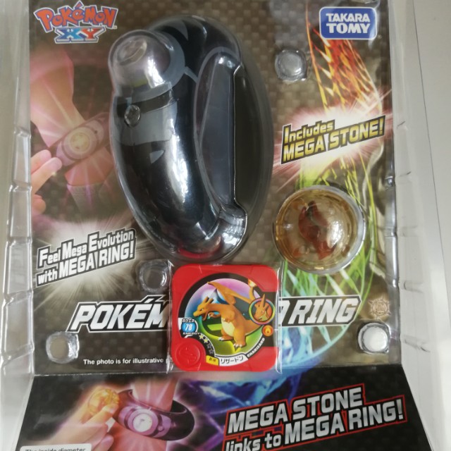 Pokemon Mega Ring (free one 2* Mega tretta), Hobbies & Toys, Toys ...