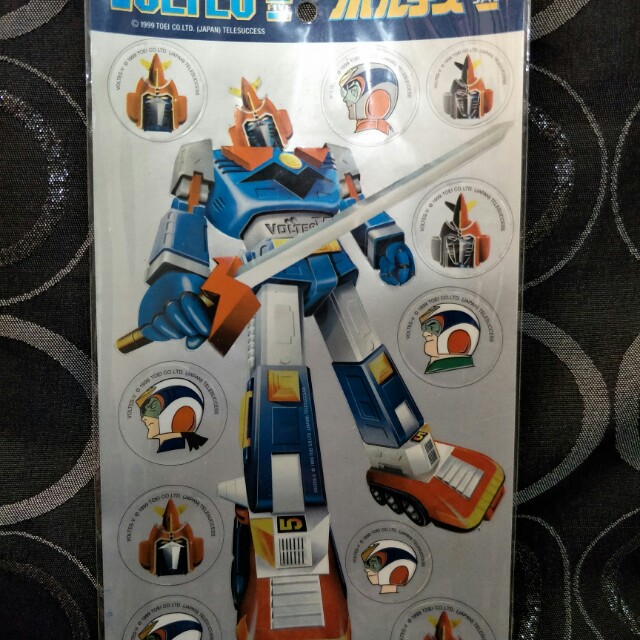Voltes V Stickers, Hobbies & Toys, Stationary & Craft, Craft Supplies ...