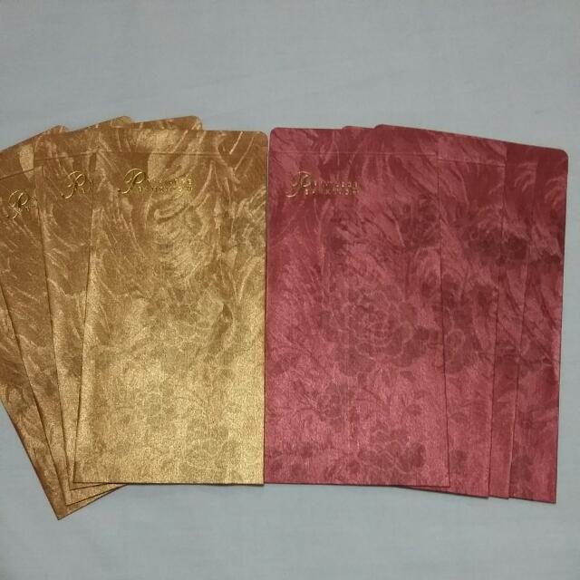 2 pack UOB Privilege Banking/BOA, Merrill Lynch Red Packet / Ang Pow ...