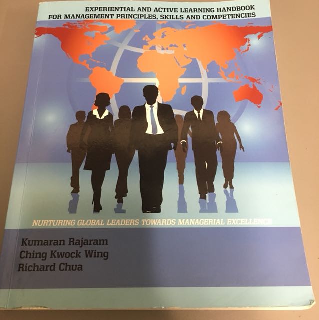 BE2601 Management principles experiential and active learning handbook ...