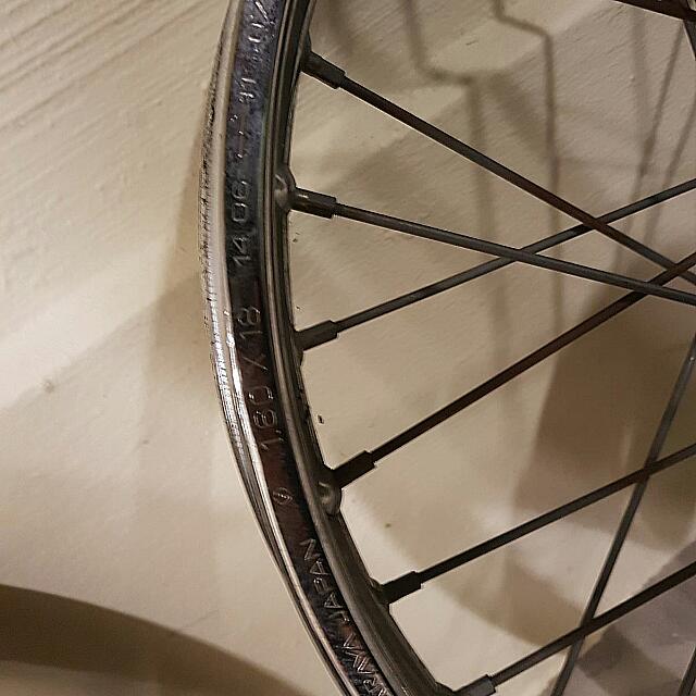 Japan Union Cycle Rim and Parts Of Rxz, Motorcycles, Motorcycle ...