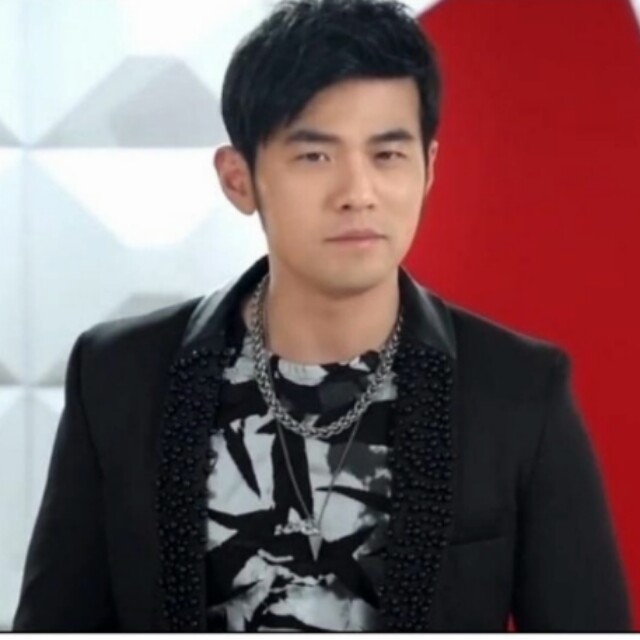 Jay Chou Necklace Zhou Jie Lun stainless steel trend silver chain, Men ...