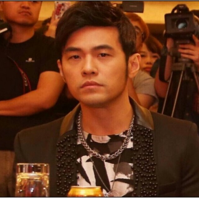 Jay Chou Necklace Zhou Jie Lun stainless steel trend silver chain, Men ...