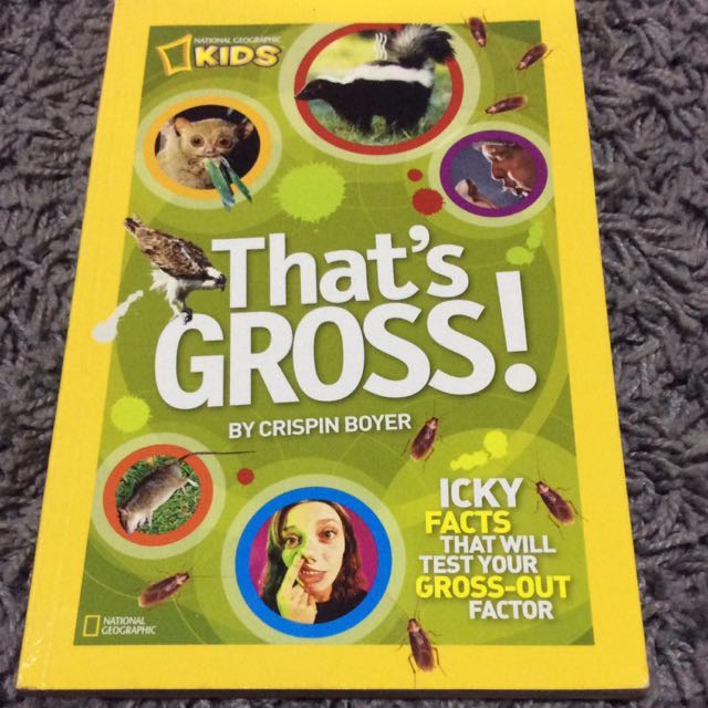 National Geographic Kids, That's Gross!, Hobbies & Toys, Books ...