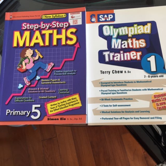 Primary grade english maths exercise book, 興趣及遊戲, 書本 & 文具, 教科書 - Carousell