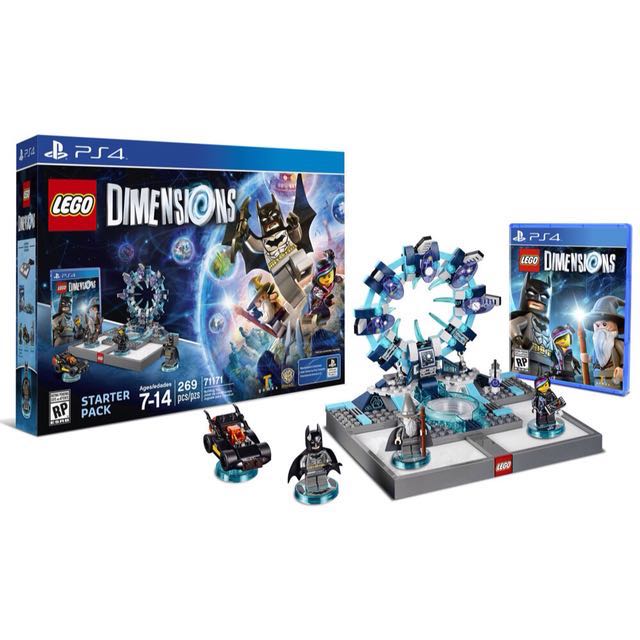 PS4 LEGO Dimensions (Full Set w Game Disc), Video Gaming, Video Game ...
