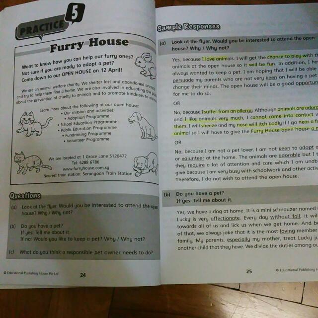 Stimulus Based Conversation Guide Psle, Hobbies & Toys, Books ...