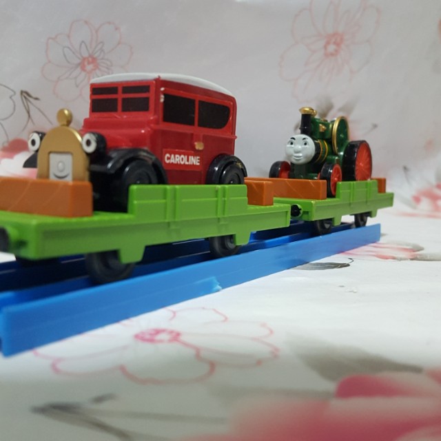 Thomas and friends Tomy Flatbed, Hobbies & Toys, Toys & Games on Carousell