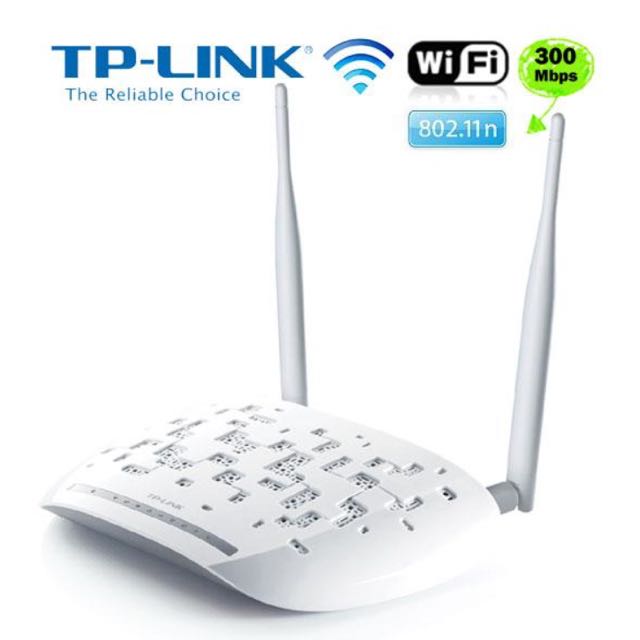 TP-LINK 300Mbps Wireless-N USB Streamyx ADSL2+ Modem Router TD-W8968 ...