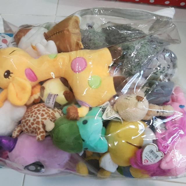 1 Big Bag Of Soft Toys, Hobbies & Toys, Toys & Games on Carousell