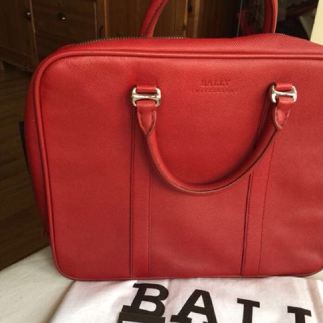 BALLY Briefcase, Luxury, Bags & Wallets on Carousell