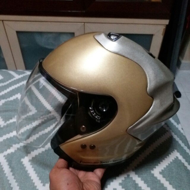 Mfizz Helmet (last offer), Motorcycles, Motorcycle Apparel on Carousell