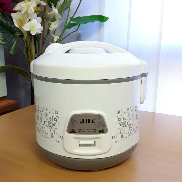 LAST PIECE !! JHE 1.2L Deluxe Rice Cooker with Steamer, TV & Home ...