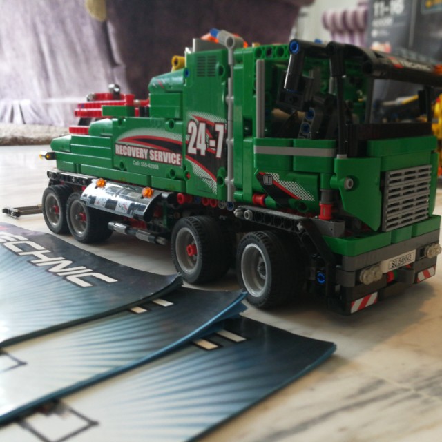Lego Technic 42008 Recovery Truck, Toys & Games, Bricks & Figurines on ...