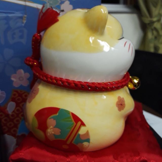 Lucky fat cat, Furniture & Home Living, Home Decor, Other Home Decor on ...