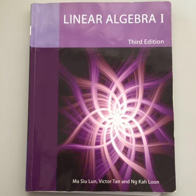 MA1101 Linear Algebra NUS Math modules, Hobbies & Toys, Books ...