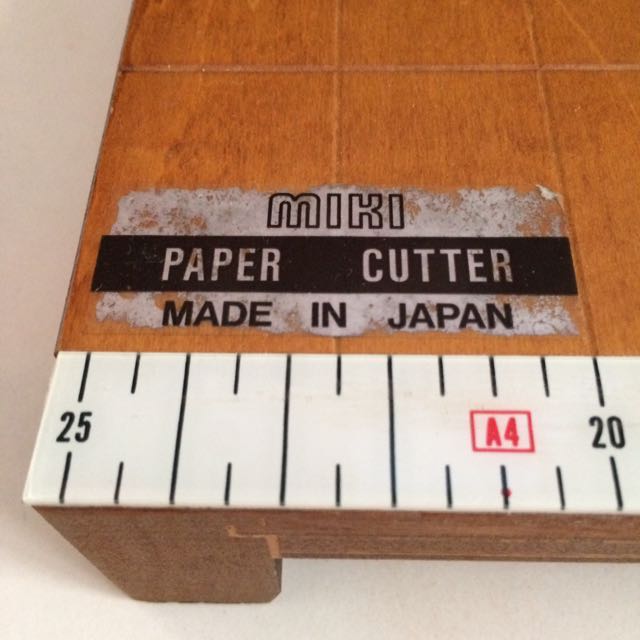 Miki Paper Cutter Japan, Hobbies & Toys, Memorabilia & Collectibles ...