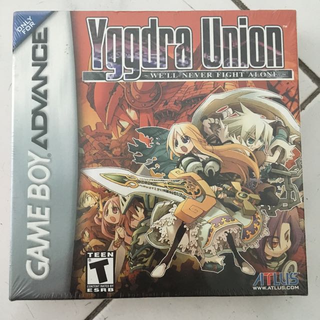 MISB Nintendo Gameboy Game Boy Advance NDS DS GBA Yggdra Union You'll ...