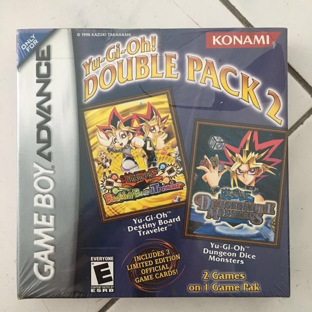 MISB Nintendo Gameboy Game Boy GBA Advance YuGiOh Yu Gi Oh Double Pack ...