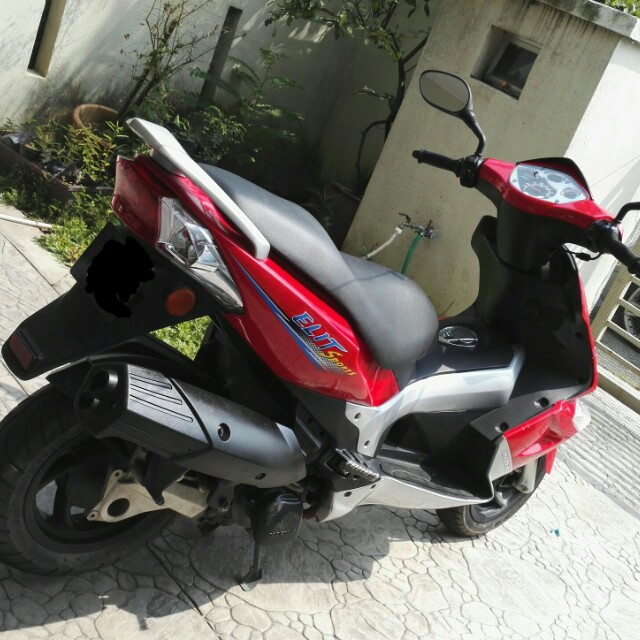 Modenas Elite Sport 150 skuter, Motorbikes on Carousell