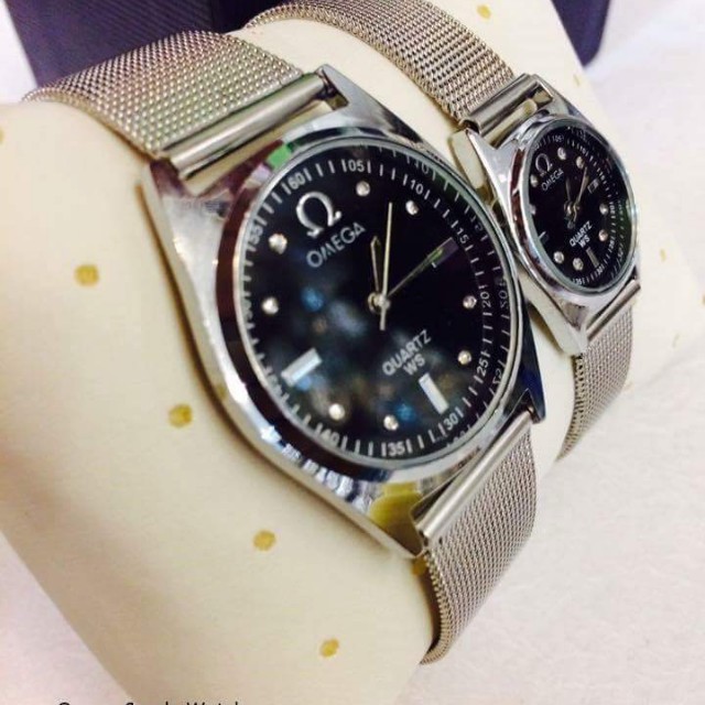 Omega couple watch, Women's Fashion, Watches & Accessories, Watches on ...
