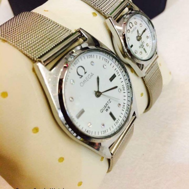 Omega couple watch, Women's Fashion, Watches & Accessories, Watches on ...
