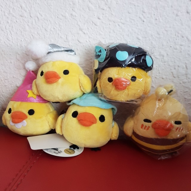 Rilakkuma kiiroitori small plush, Hobbies & Toys, Toys & Games on Carousell