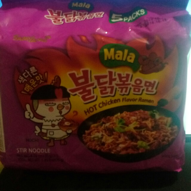 Samyang 4x Buldak on hand, Food & Drinks, Packaged & Instant Food on ...