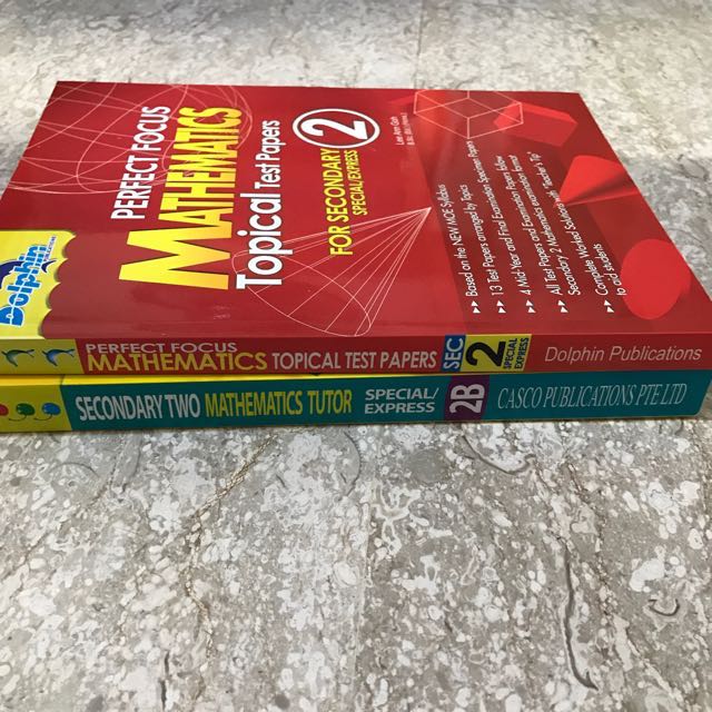 Secondary 2 Mathematics Workbooks, Hobbies & Toys, Books & Magazines ...