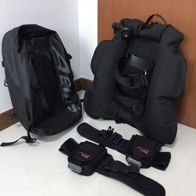 Aeris Jet Pack Scuba Travel BCD, Sports Equipment, Sports & Games ...