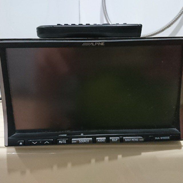 Alpine INA-W900E 7-inch-WVGA-Navigation-System-with-DVD-CD-USB-iPod, Car Accessories on Carousell