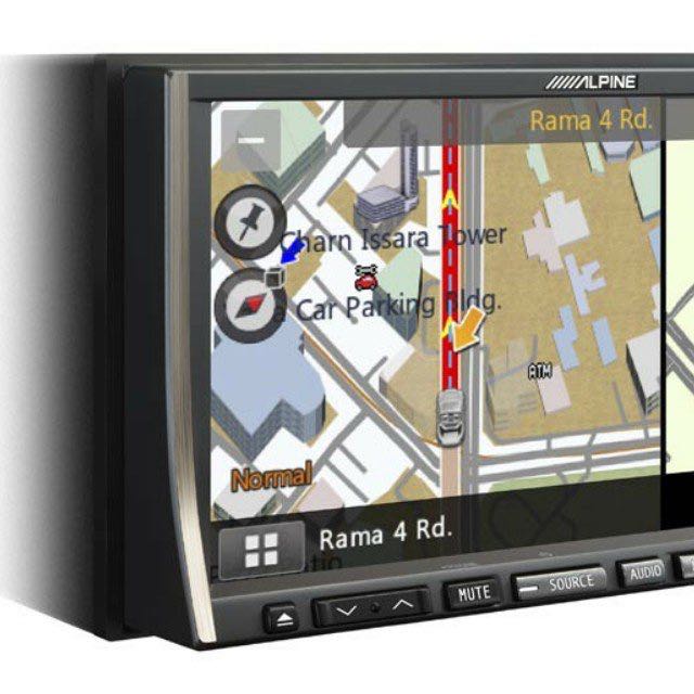 Alpine INA-W900E 7-inch-WVGA-Navigation-System-with-DVD-CD-USB-iPod, Car Accessories on Carousell