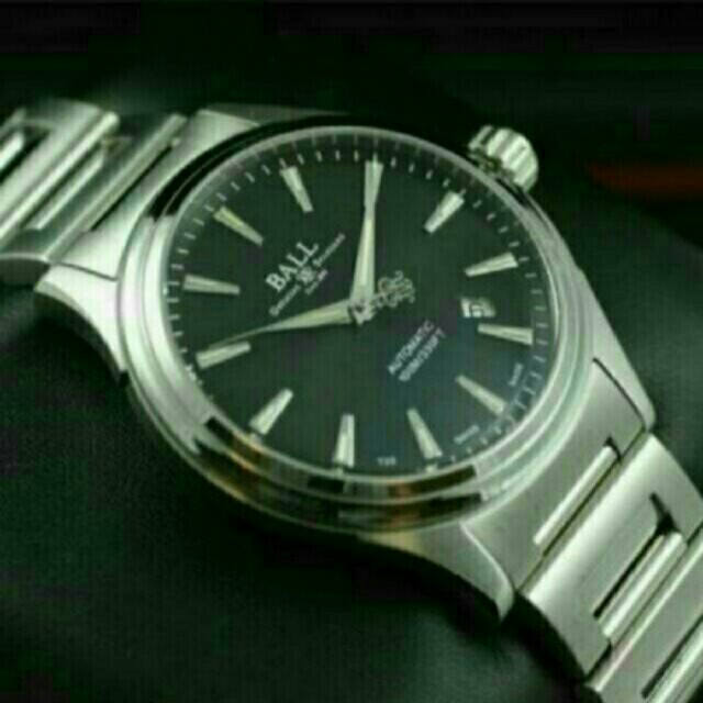 BALL WATCH FIREMAN VICTORY NM2098C-S3J-BK LIKE NEW IN BOX + LEATHER ...