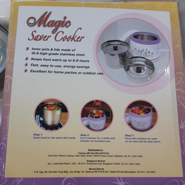 Cosway Magic Saver Cooker, TV & Home Appliances, Kitchen Appliances ...