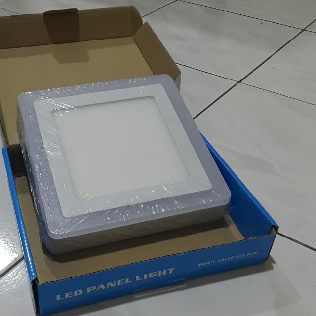 Dual color LED surface downlight, Furniture & Home Living, Lighting ...