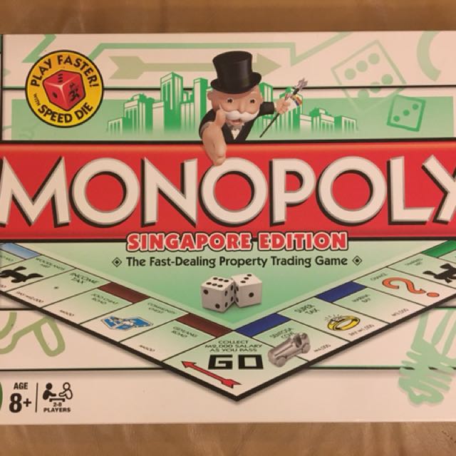 Monopoly-Singapore Edition, Hobbies & Toys, Toys & Games on Carousell