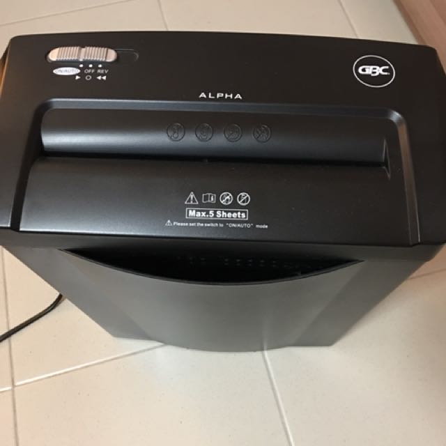 Paper Shredder, Hobbies & Toys, Stationery & Craft, Stationery & School ...