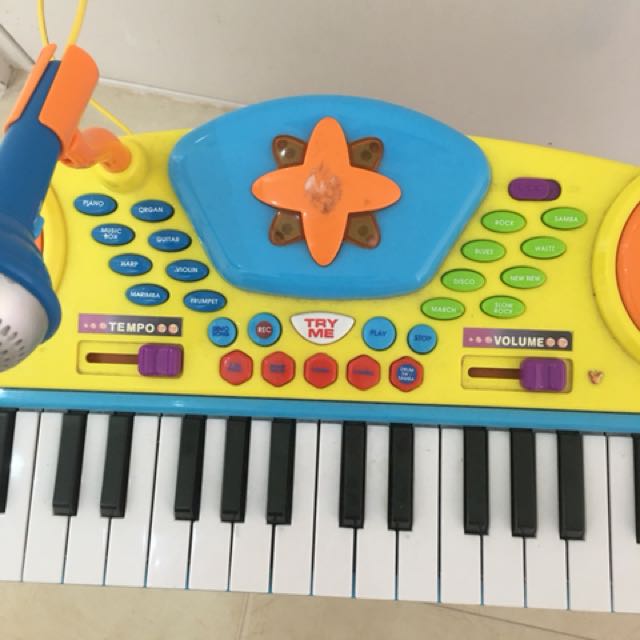 Very Interactive Baby Keyboard with Microphone, Babies & Kids, Infant ...