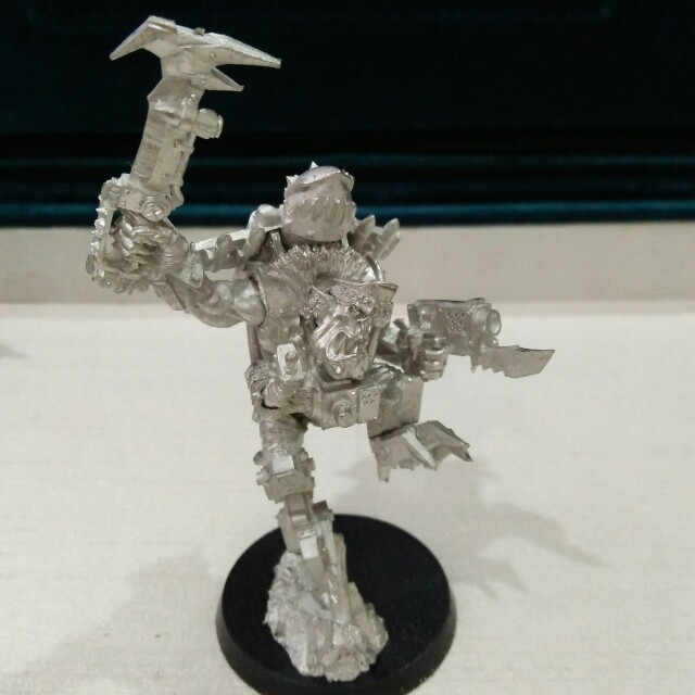 Warhammer 40k Ork Boss Zagstruk, Hobbies & Toys, Toys & Games on Carousell