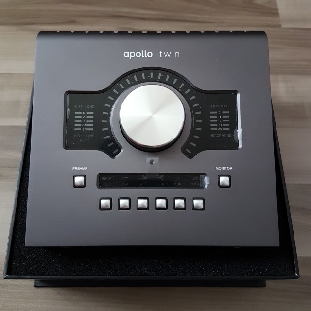 Apollo Twin Mk II (Quad Core), Hobbies & Toys, Music & Media, Music ...